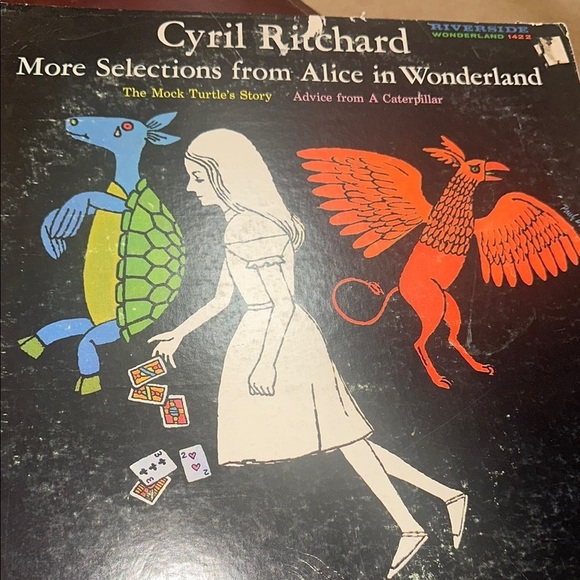 Riverside Records | Media | Cyril Ritchard More Selections From Alice ...